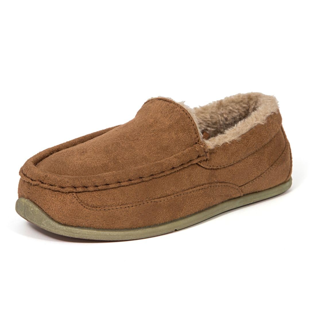 Deer Stags Kid Slippers, Chestnut Lil Spun, 7 US Unisex Big