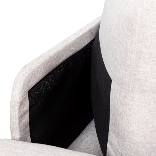 Convertible Modular Sectional Sofa,L-Shaped Reversible Corner Couch with Chaise Lounge and Rubber Wood Legs,Comfy Upholstery 3-Seat w/Toss Pillows for Living Room/Apartment/Office/Compact Space
