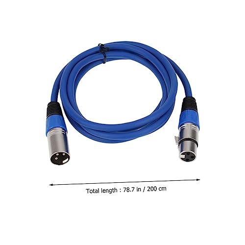JOINPAYA Pro Devices Cable Headphones Microphone Cable to Aux Mic Cable Aux to Cable Microphone Wire Cord Microphone for Headset Mic to Aux Cable Microphone Cable HiFi Instrument Cable USB
