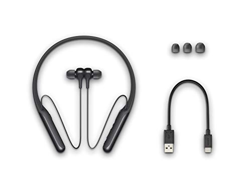 Sony WI-C600N Wireless Noise Canceling in-Ear Headphones, Black (WIC600N/B) (WI-C600N/B)