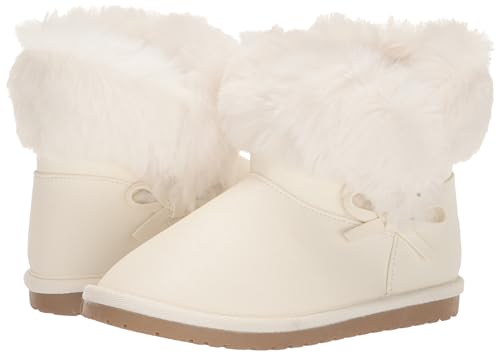 Gymboree,and Toddler Casual boots Fashion,White Challet,7 Toddler