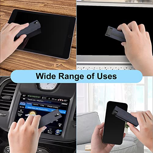 BoYata Screen Cleaner Kit 2PCS, 3-in-1 Touchscreen Mist Cleaner Spray Bottle Tool & Microfiber Cloth, Portable Reusable Fingerprint-Proof Spray Bottle for Phone/Laptop/Tablet/TV/Monitor/Car Screens