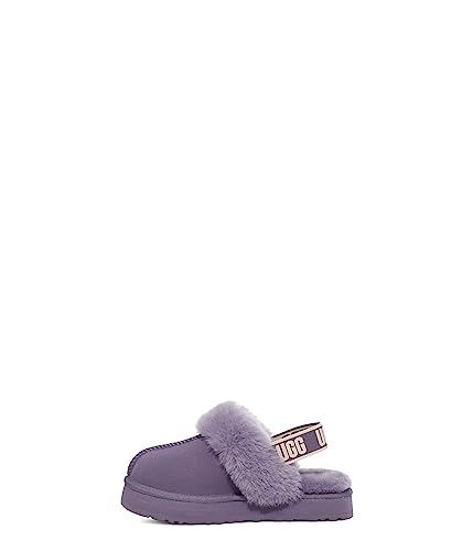 UGG Unisex-Child Funkette Slipper, Lilac Mauve, 4 Big Kid