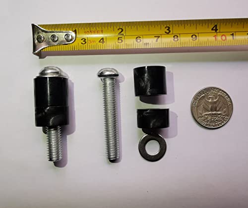 M8 Screws for Samsung TV M8x45mm TV Mounting Bolts Screws for Samsung TV with 25mm Long Spacers