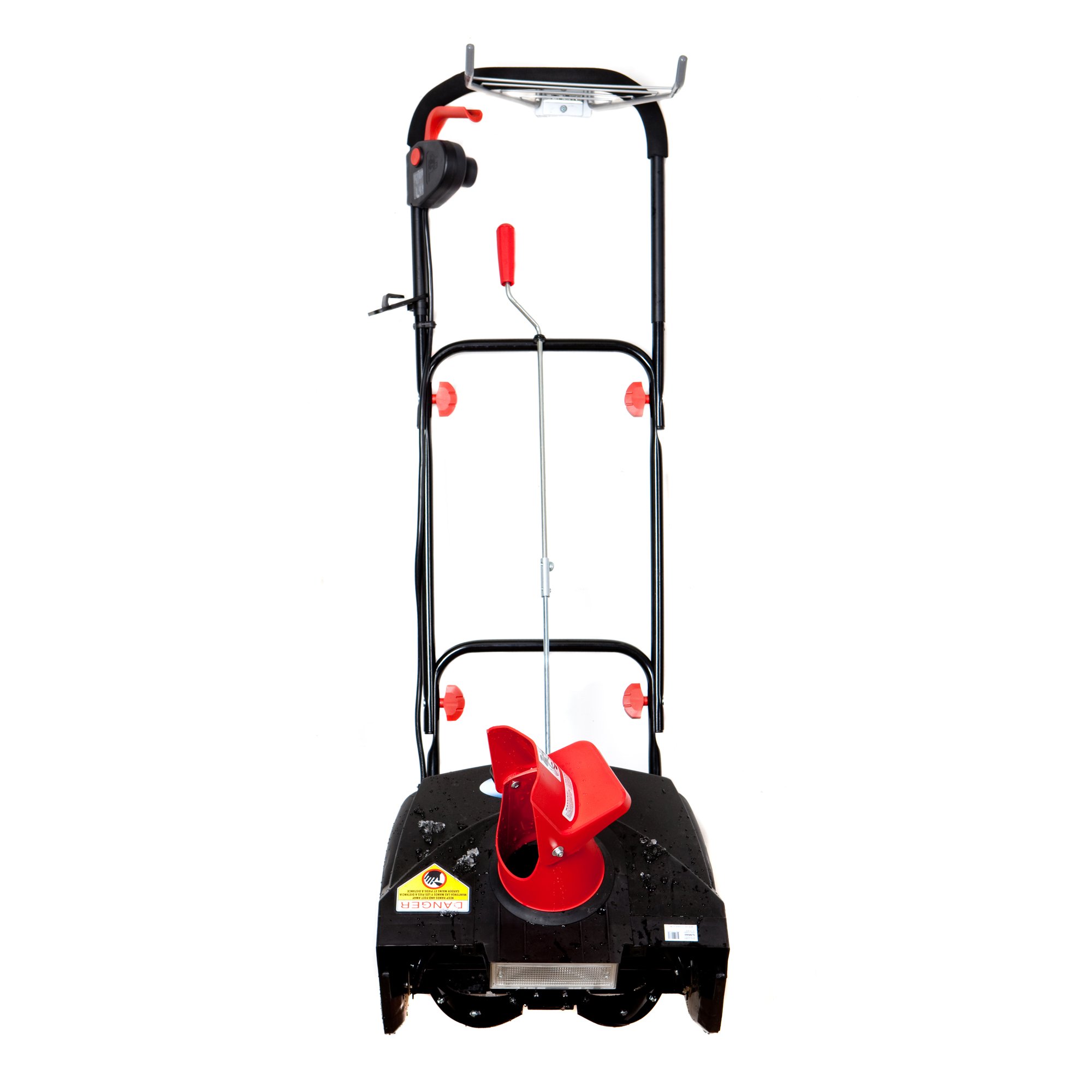 Snow Joe SJM988-RM Electric Snow Thrower with Light, Red/Black