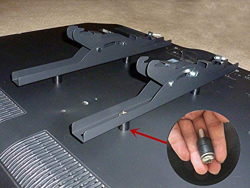 M8 Screws for Samsung TV M8x45mm TV Mounting Bolts Screws for Samsung TV with 25mm Long Spacers