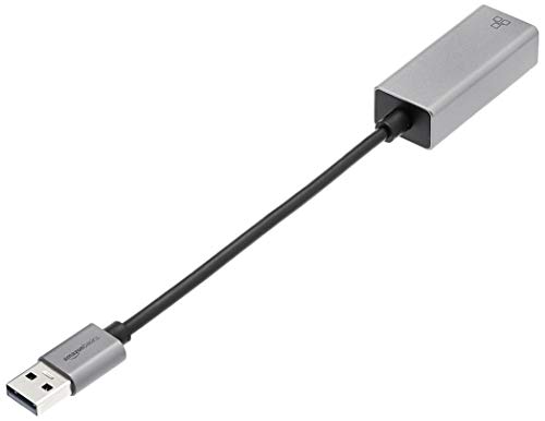 Amazon Basics Aluminum USB 3.0 Gigabit Ethernet Adapter