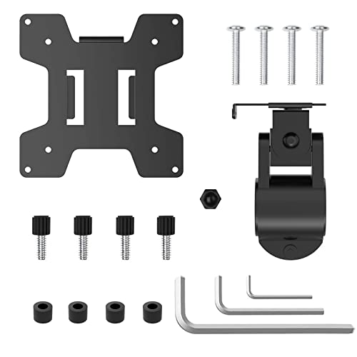 WALI VESA Mounting Plate for WALI Monitor Mounting System, VESA 75 by 75 mm and 100 by 100 mm (VES01), Black
