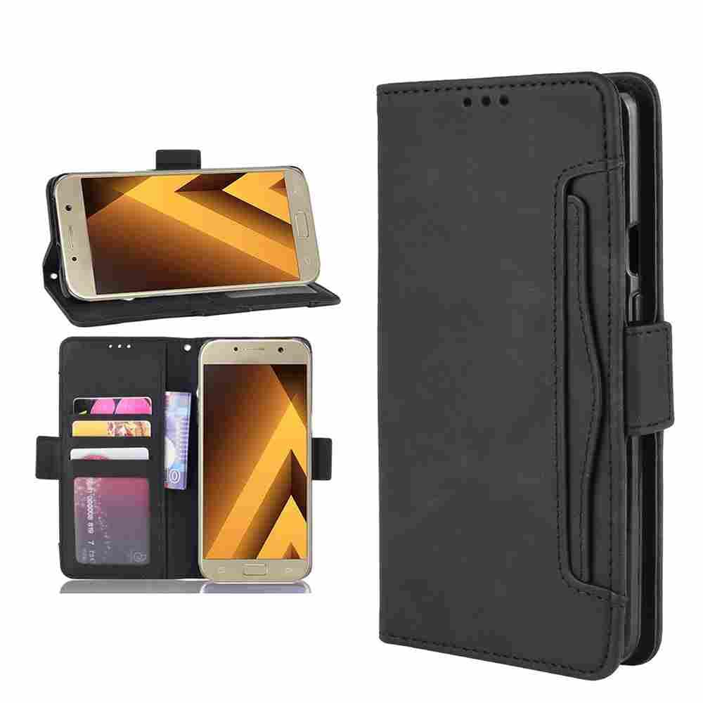 YOUKABEI MojieRy Phone Cover Wallet Folio Case for LG V20, Premium PU Leather Slim Fit Cover for LG V20, 1 Photo Frame Slot, 4 Card Slots, Handy & Portable, Black