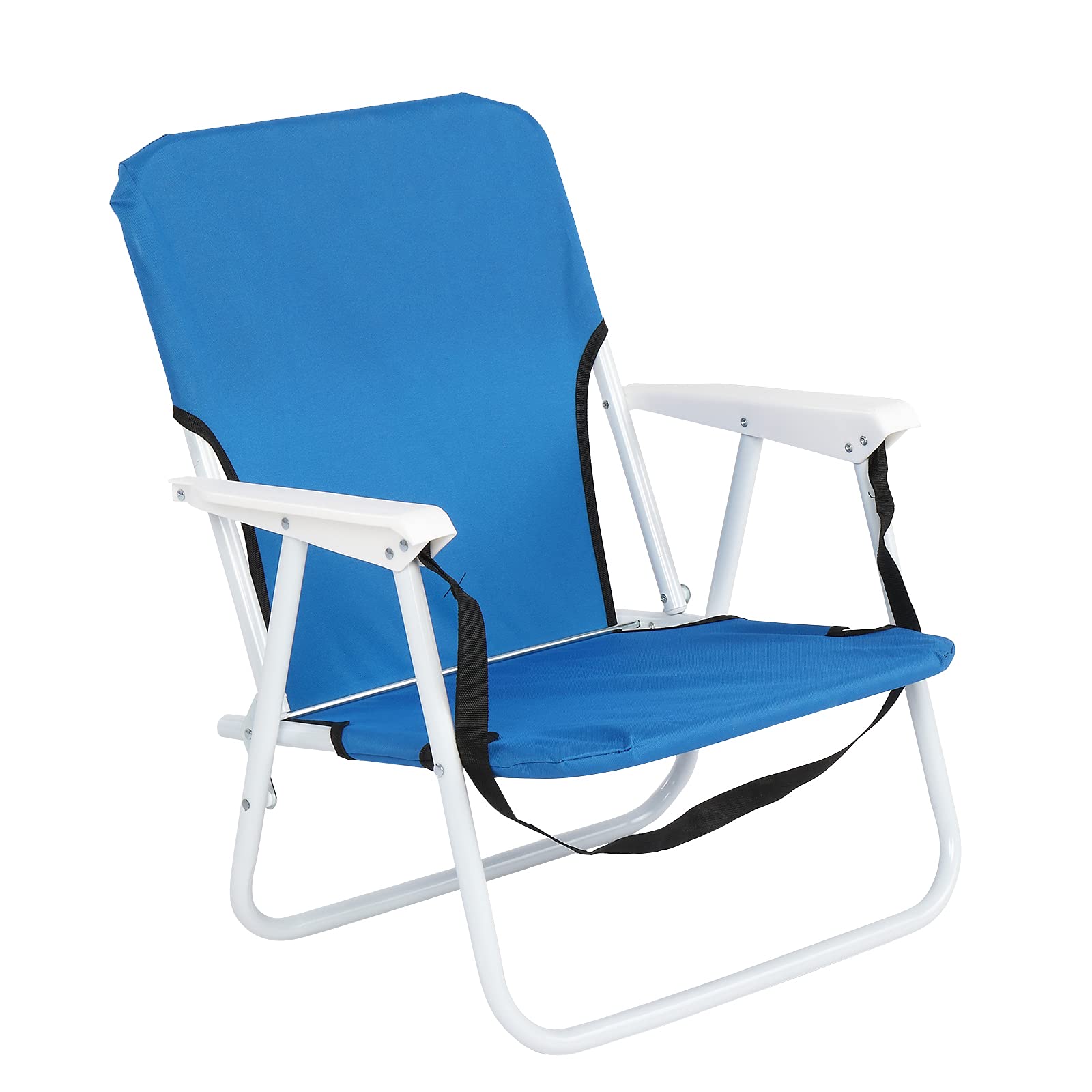 Kcelarec Outdoor Folding Lawn Chair, Concert Beach Folding Camping Chair Festival Sand Picni Chair