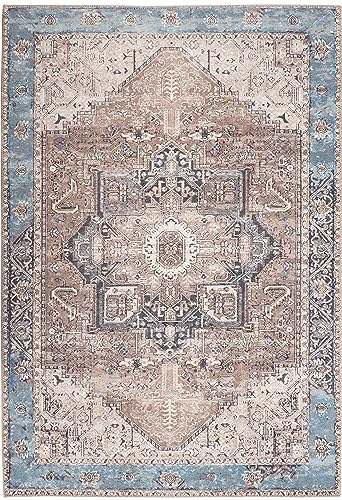 Bellini Rugs Machine Washable Rug with Non Slip Backing, Living Room Rug, Kitchen Area Rug, Pet Friendly Area Rugs, Throw Rugs for Entryway, Home Floor Decor, 3' x 5'