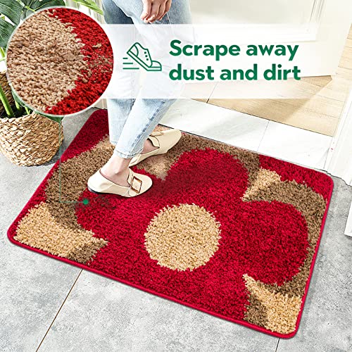 Vennocci F31 Entryway Rug Front Door Mat Indoor Door Mat Bathroom Rug Non Slip Washable