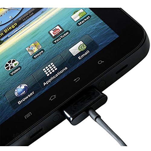6.6ft 30 Pin Charging Power Supply Galaxy Tablet USB Charge Cable Cord - for Samsung Galaxy-Tab-2 10.1 8.9 7.7 7.0 Plus Note-Tab 10.1 USB Charger Cable GT-P5113 GT-P3113 GT-N8013 GT-P7510 SGH-I497