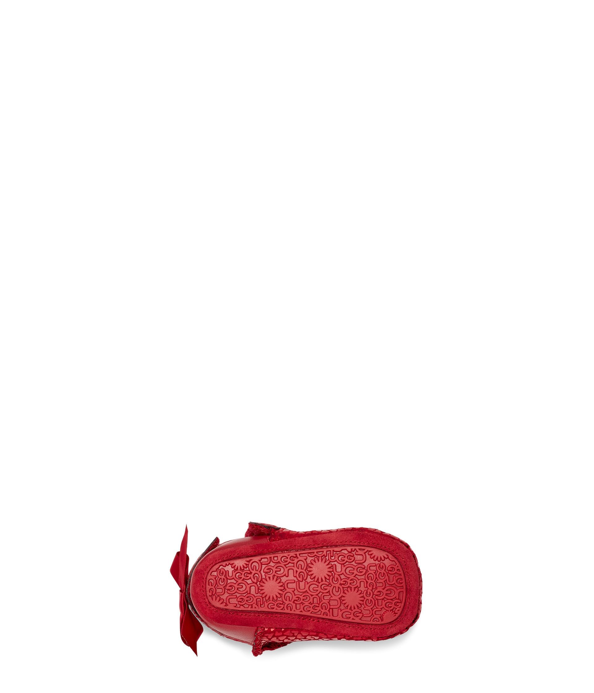 UGG Unisex-Baby Jesse Bow Ii Gel Hearts Boot, Red, 2-3 Infant