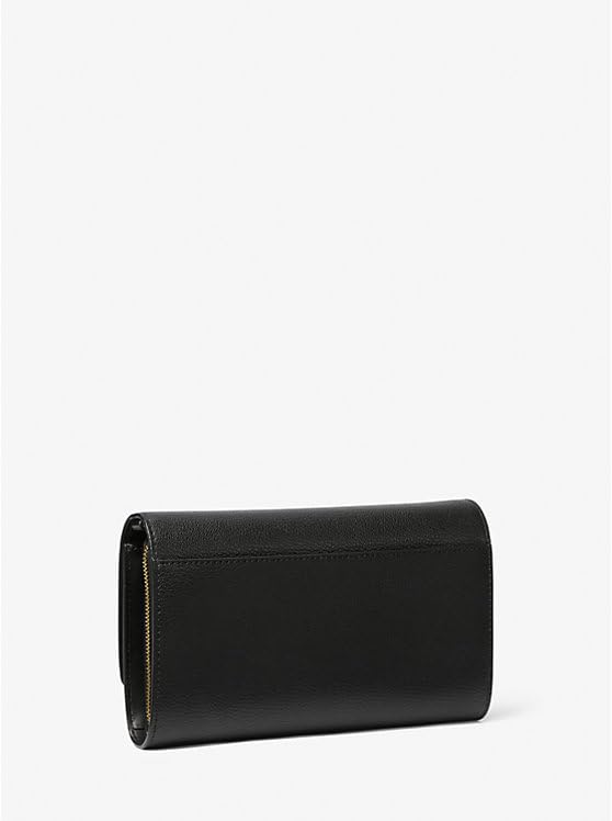 Michael Kors Jet Set Travel Multifunction Phone Crossbody Bag (Black))