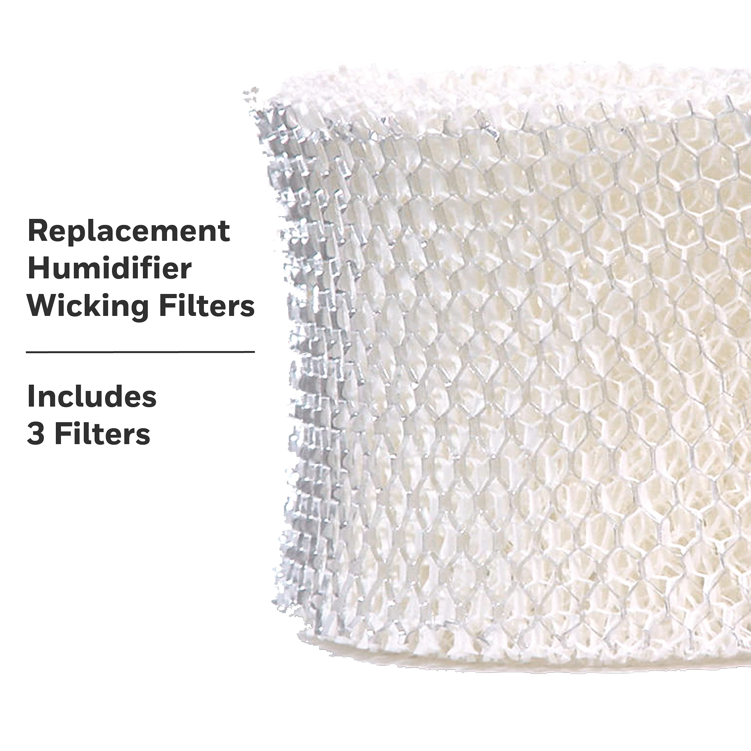 ProTec Humidifier Filter Replacement, Wicking Replacement Filter, Pack of 3 – Humidifier Replacement Filter Works with Vicks Cool Mist Humidifiers and Other Models,3 Count (Pack of 1)