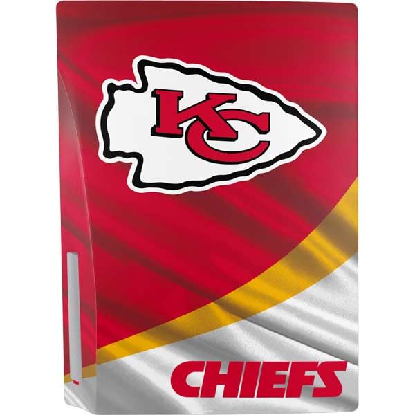 Skinit Decal Gaming Skin Compatible with PS5 Bundle - Officially Licensed NFL Kansas City Chiefs Design