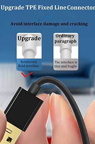 USB to HDMI Cord Cable, fenoero Hdmi USB Converter Cable Adapter USB 2.0 Male to HDMI Male Charger Cable Adapter, 1M / 3.3FT
