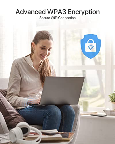 BrosTrend 1200Mbps USB WiFi Network Adapter for Laptop, Desktop PC of Windows 11/10/8/7, USB 3.0, Wireless Adaptador AC1200 Dual Band 5GHz/2.4GHz