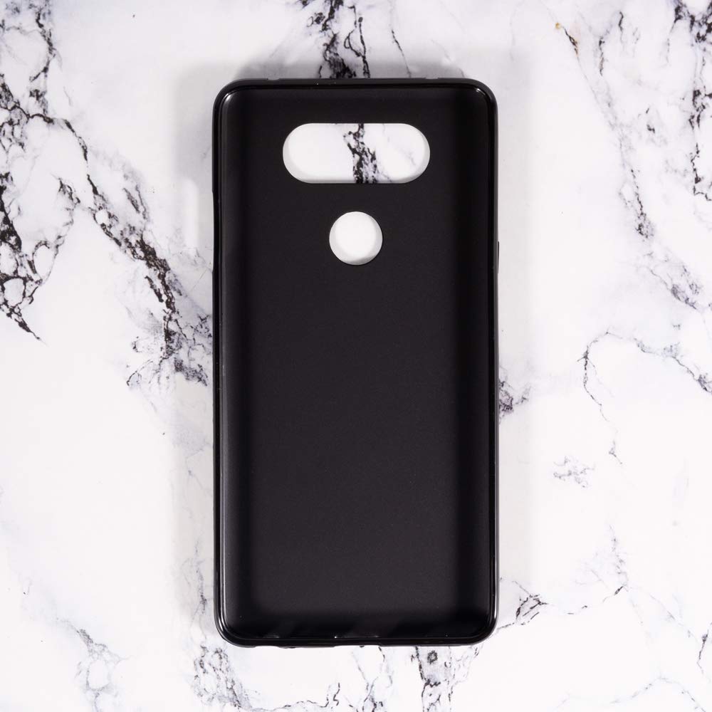 Shantime LG V20 H990DS Case, Scratch Resistant Soft TPU Back Cover Shockproof Silicone Gel Rubber Bumper Anti-Fingerprints Full-Body Protective Case Cover for LG V20 H990DS (Black)