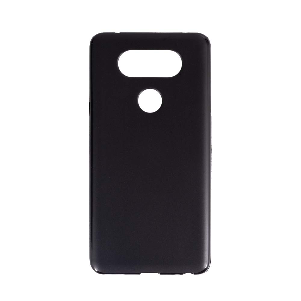 Shantime LG V20 H990DS Case, Scratch Resistant Soft TPU Back Cover Shockproof Silicone Gel Rubber Bumper Anti-Fingerprints Full-Body Protective Case Cover for LG V20 H990DS (Black)