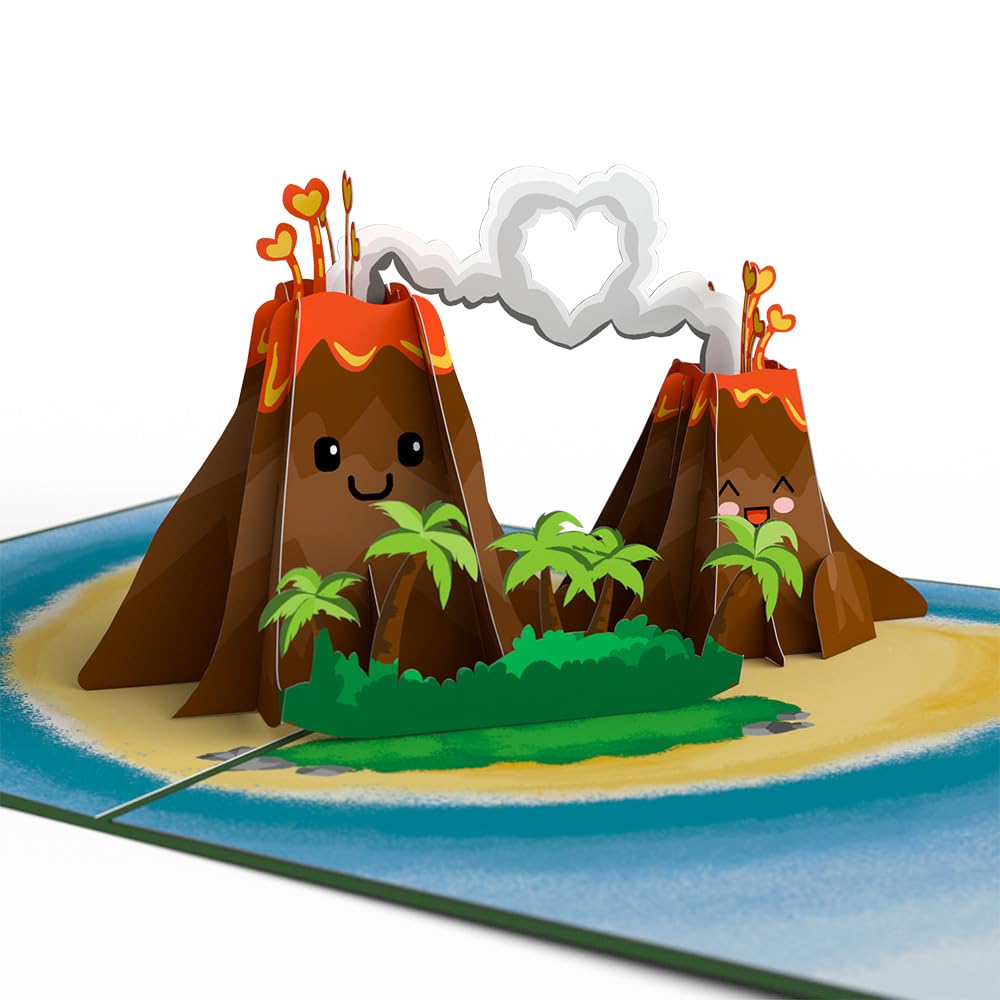 Lovepop “I Lava You” Pop Up Card, 5x7 - 3D Greeting Card, Card for Mom & Dad, Pop Up Anniversary Card for Wife & Husband, Love Card