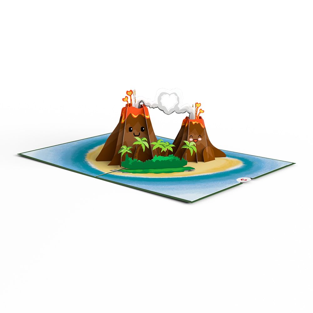 Lovepop “I Lava You” Pop Up Card, 5x7 - 3D Greeting Card, Card for Mom & Dad, Pop Up Anniversary Card for Wife & Husband, Love Card