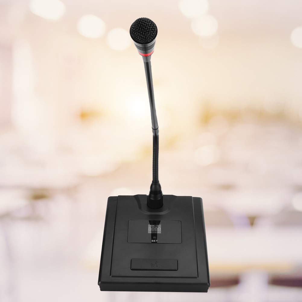 Junluck PC Conference Microphone - Omnidirectional Desktop Mic - USB Multifunction Gooseneck Microphone for Conference, Network Broadcast, Recording, etc - Plug & Play
