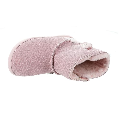 UGG Unisex-Child Keelan Gel Hearts Boot, Pink, 12 Toddler