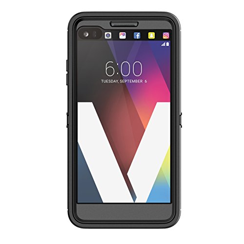 OtterBox Defender Series Case for LG V20 - Retail Packaging - Black