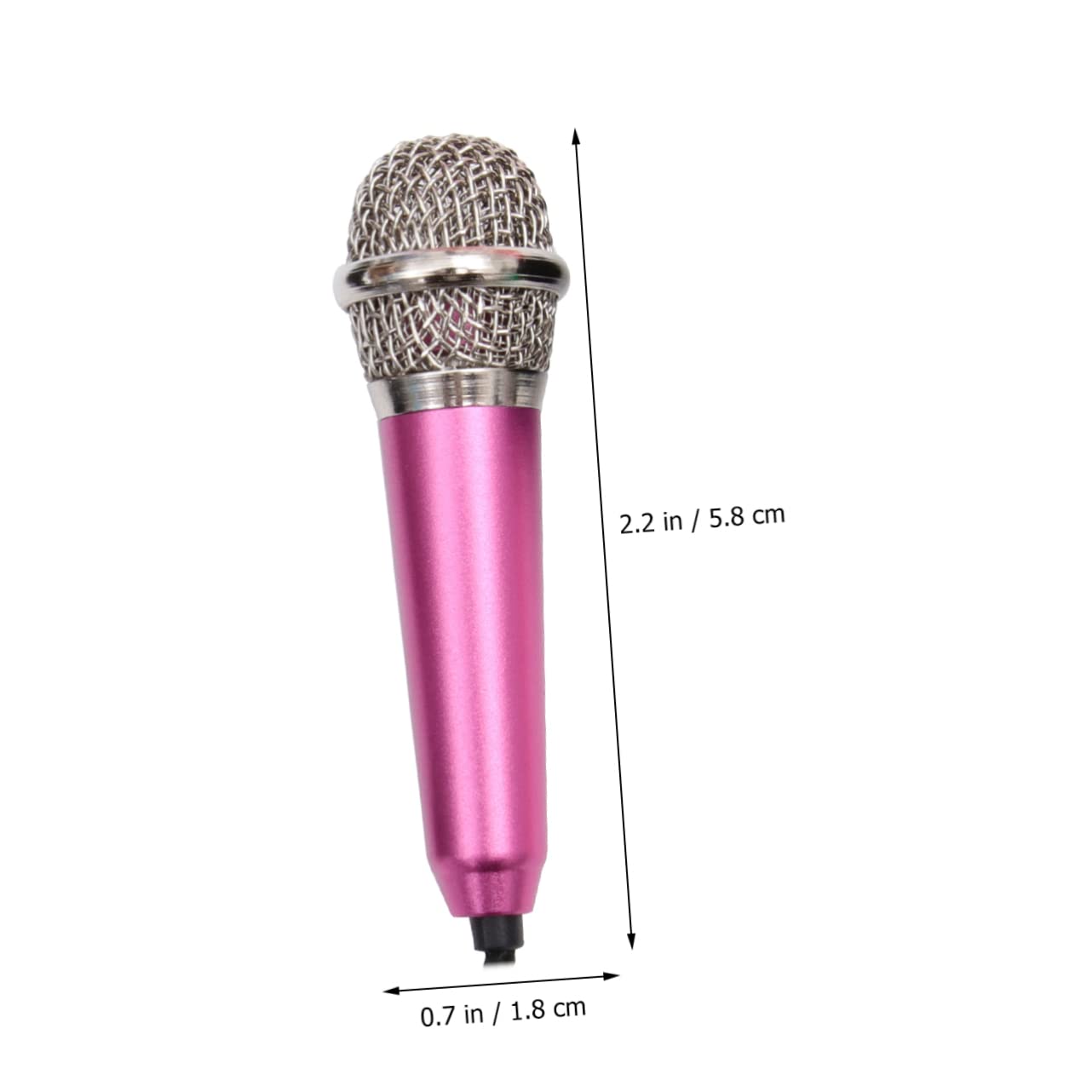 VICASKY Lightweight Mini k Song Artifact Portable Micphone for Phone Pc Headset Random Color