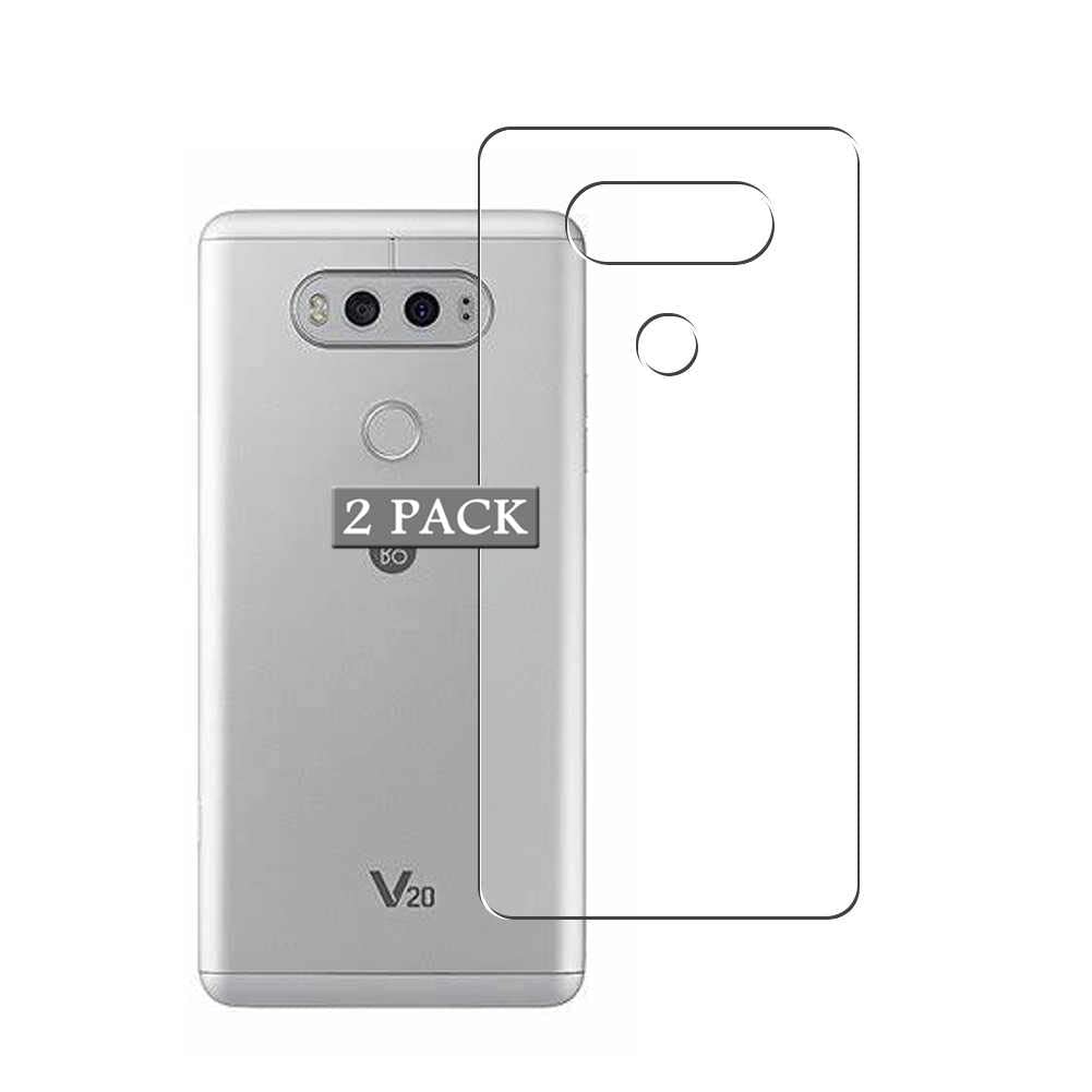 Vaxson 2-Pack Back Protector Film, compatible with LG V20/H990N/H990DS/H910/H918/LS997/US996/VS995/H990/H990DS TPU Guard Cover Skin Sticker [ Not Front Tempered Glass Screen Protectors ]