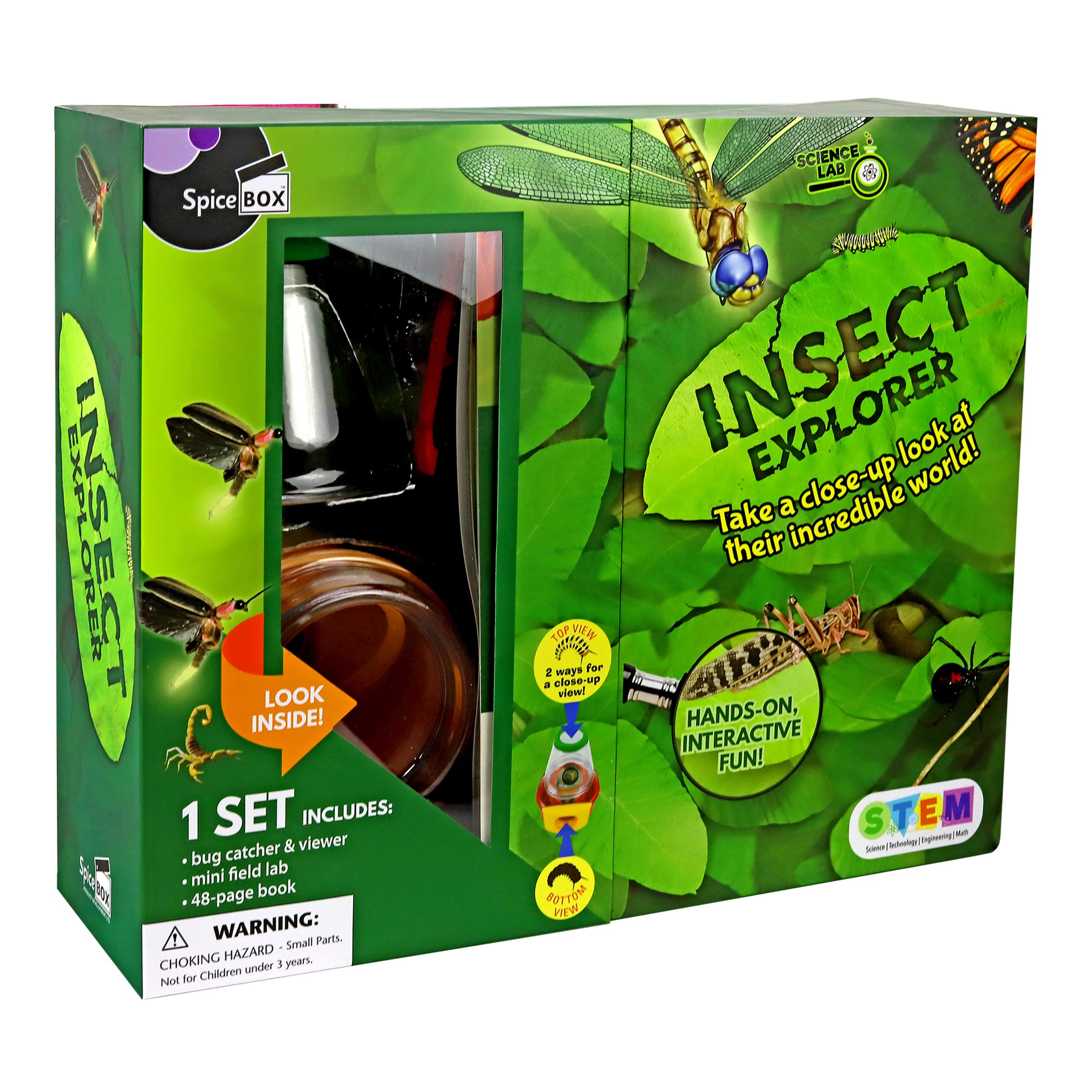 SpiceBox Children's STEM Kits Science Lab Insect Explorer Age Range 8+, Multicolor (10588)