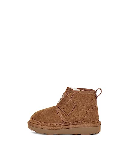 UGG Unisex-Child Neumel Graphic Boot, Chestnut, 12 Toddler