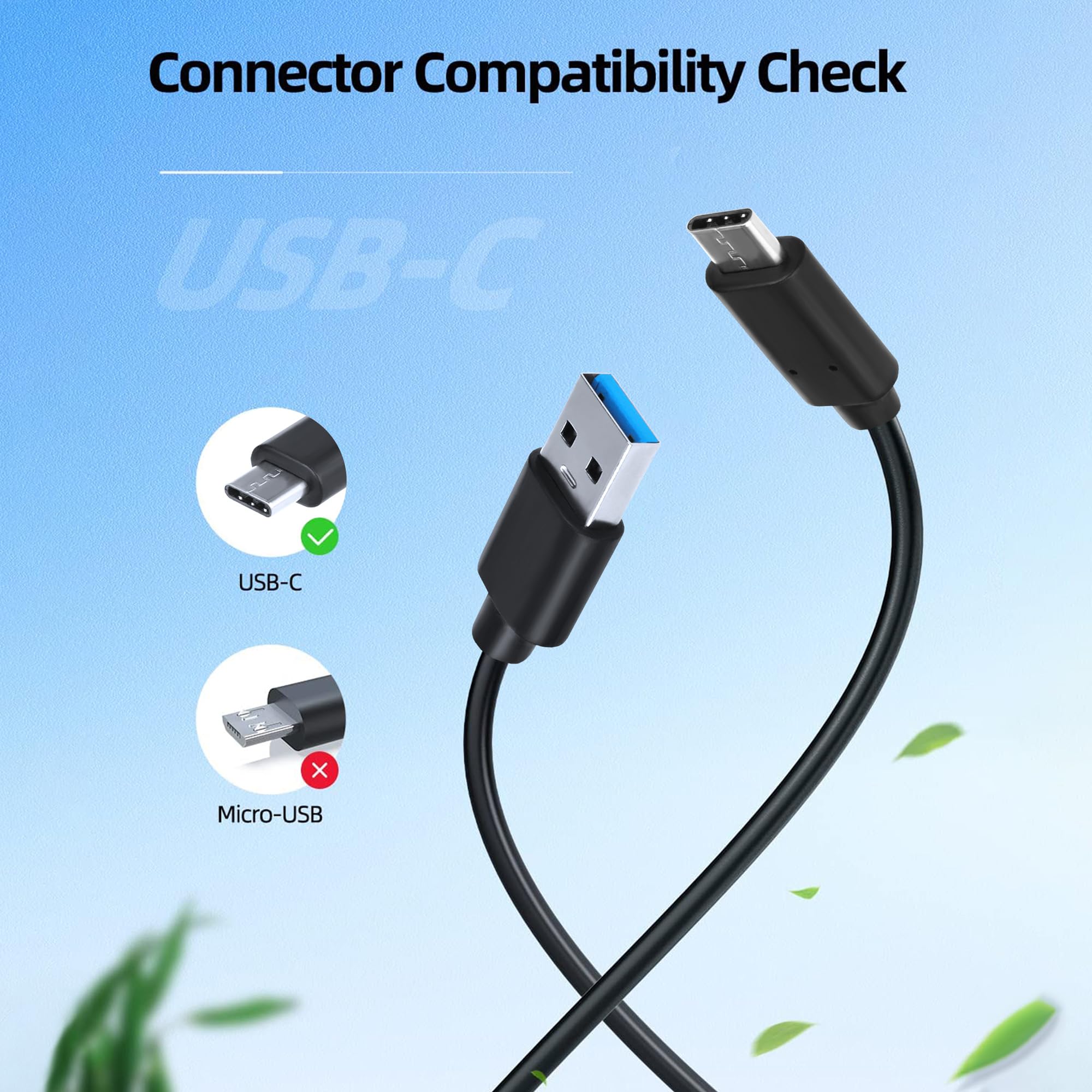 CJP-Geek USB Data SYNC Charger Cable Cord Compatible with LG V20 VS995 H918 LS997 H910 Phone Supply