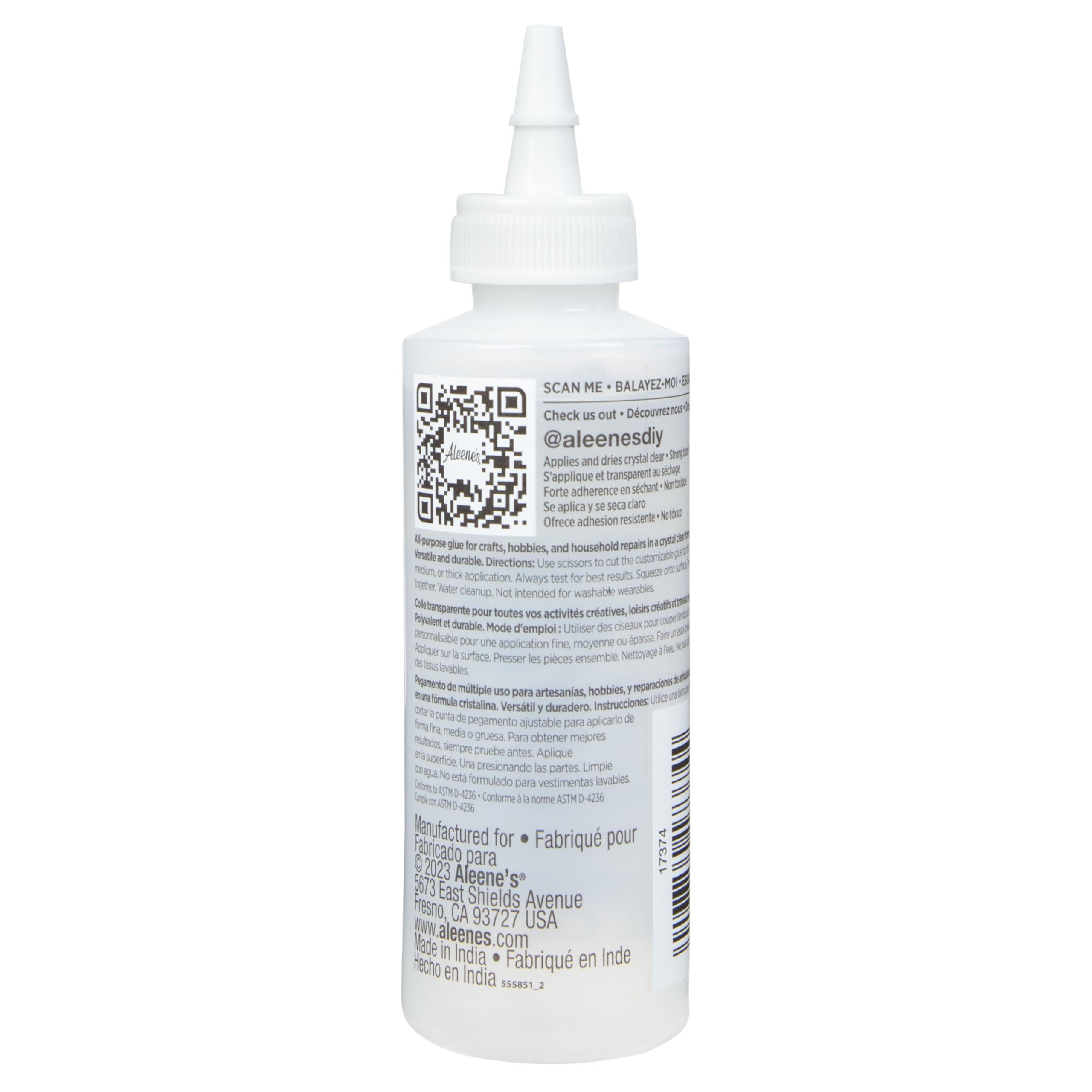 Aleene's Clear Gel Tacky Glue 4oz