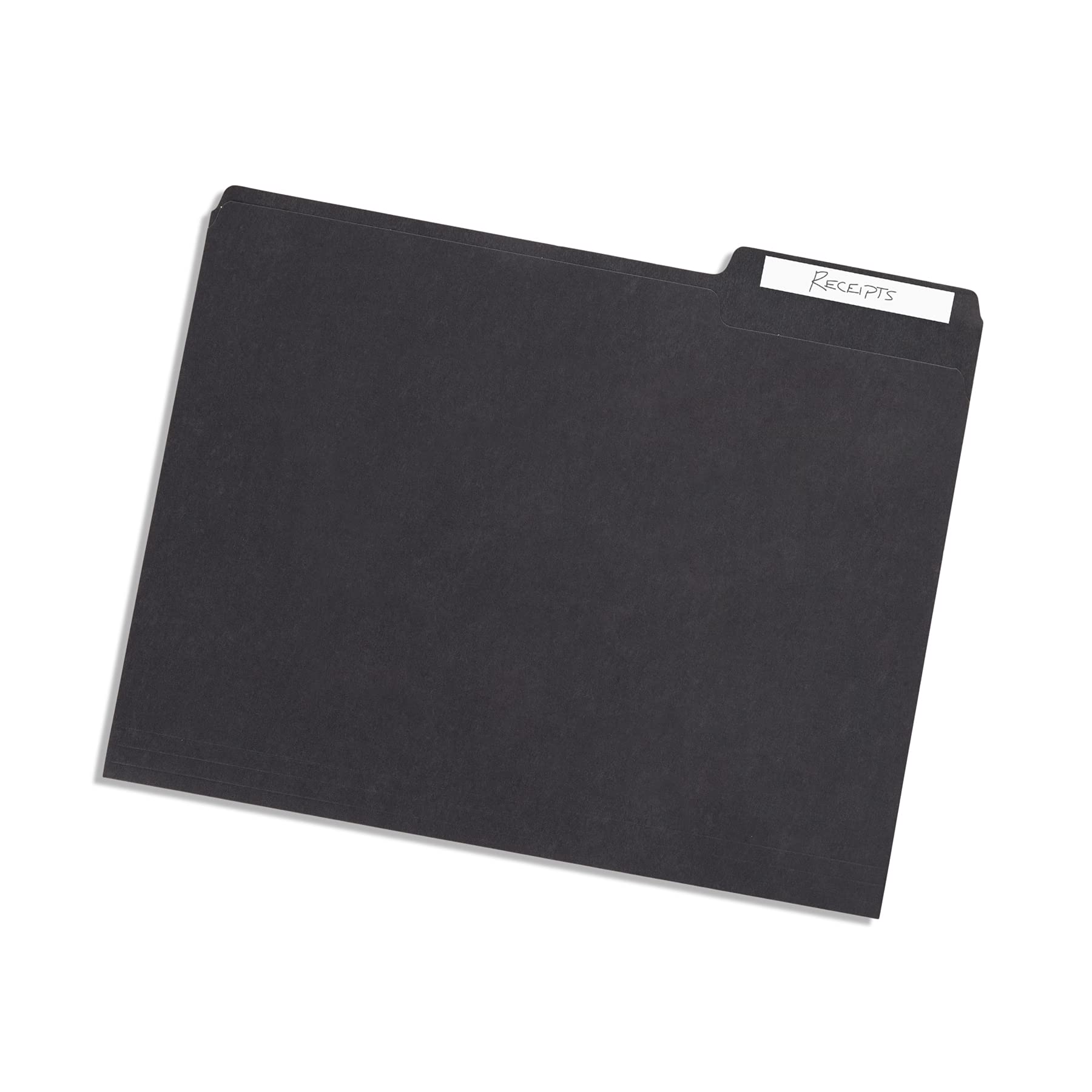 Blue Summit Supplies 100 Grayscale File Folders, Letter Size, 1/3 Cut Tab, Modern Gray, Black, and White Folder Assortment, Great for Organizing and Easy File Storage, 100 Per Box