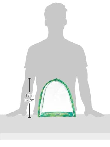 Insect Lore - Butterfly Growing Kit - Clear Front Facing Viewing Panel - Pre-Paid Voucher to Redeem Caterpillars Later – Life Science & STEM Education – Butterfly Science Kit