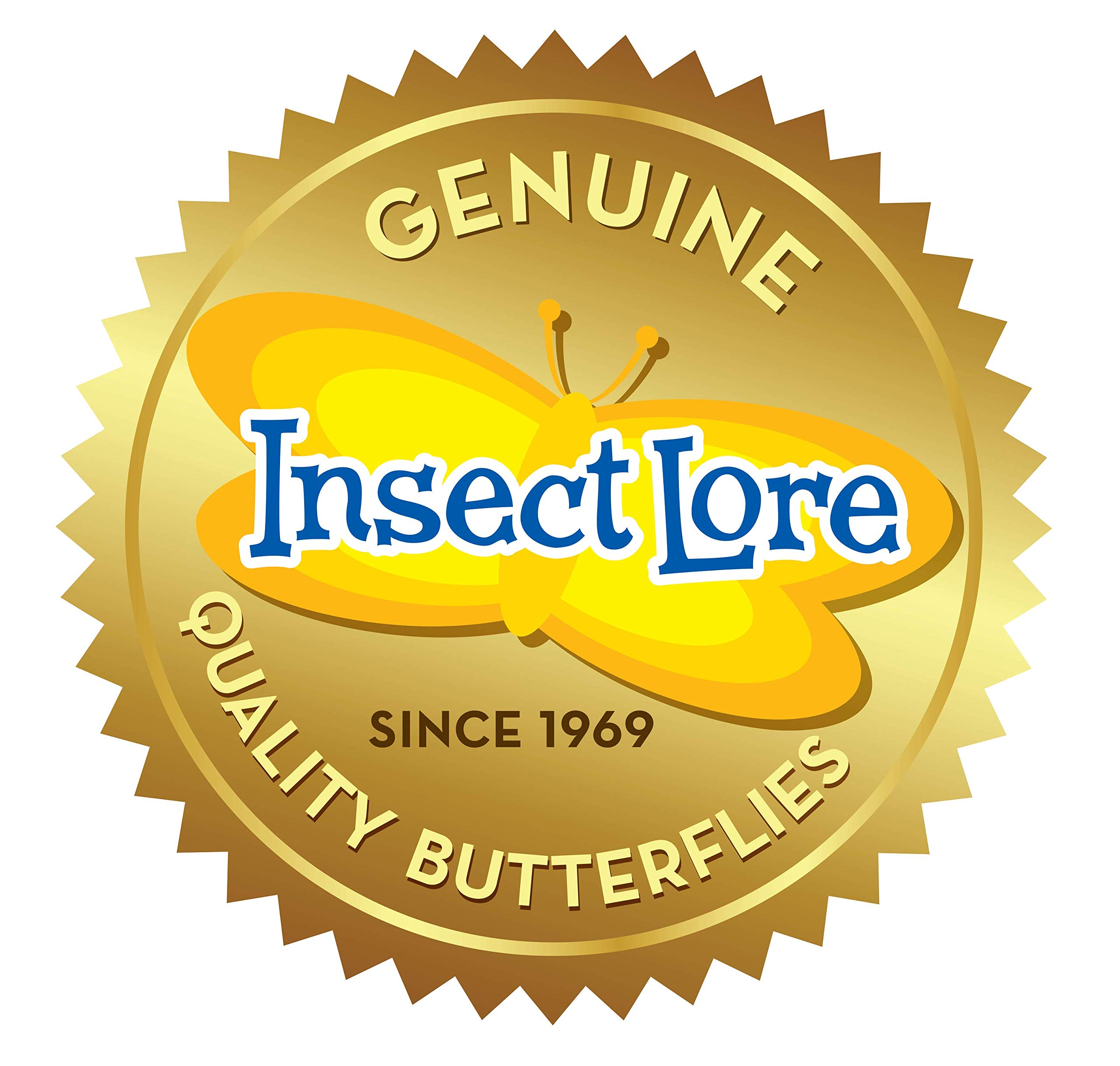 Insect Lore Butterfly Pavilion: Pavilion Habitat and Two Live Cups of Caterpillars with STEM Butterfly Journal โ Life Science & STEM Education โ Butterfly Kit