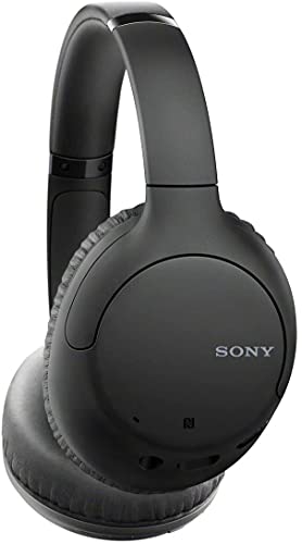 Sony Noise Cancelling Headphones - Wireless Bluetooth Over The Ear Headset with Mic for Phone-Call and Alexa Voice Control β Black + NeeGo 3.5mm Headphone Extension Cable, 10ft