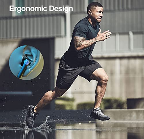 TOMPOL Wireless Earbuds, Bluetooth Earbuds Touch Control Stereo Sound Bluetooth Headphones with Mic, 30H Playtime IPX7 Waterproof Wireless Ear Buds with Type C Charging Case for iPhone Android iOS