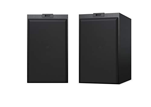 KEF Q350 Bookshelf Speakers (Pair, Black)