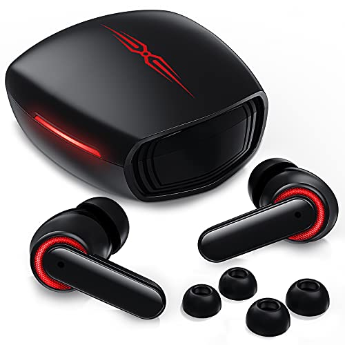 Wireless Earbuds, TITACUTE Bluetooth 5.3 Headset in-Ear Headphone Deep Bass Noise Canceling Earphone for Samsung Galaxy S23 Ultra A53 A14 S22 S21 S20 for iPhone 13 Pro Max 14 12 11 Google Pixel 6 7 6a