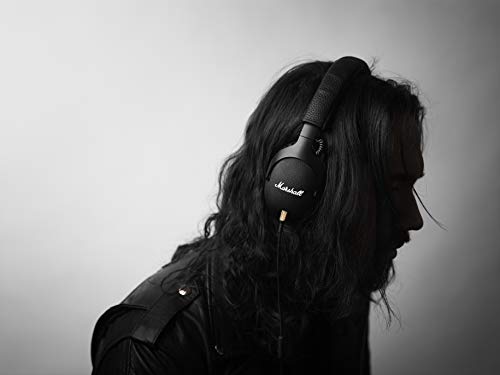 Marshall Headphones M-ACCS-00152 Monitor Headphones, Black
