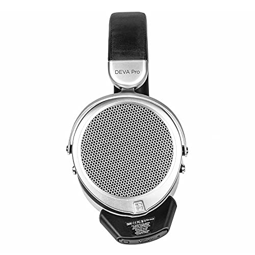HIFIMAN Deva-Pro Over-Ear Full-Size Open-Back Planar Magnetic Headphone with Bluetooth Dongle/Receiver, Himalaya R2R Architecture DAC, Easily Switch Between Wired and Wireless, Bluetooth 5.0