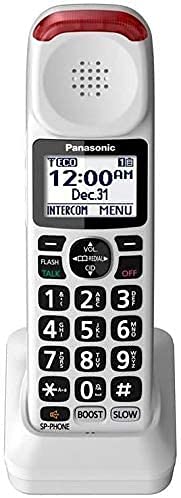 Panasonic KX-TGM420W + (1) KX-TGMA44W Amplified Cordless Phone with Digital Answering Machine and Voice Volume Booster upto 40 dB (2 Handsets)