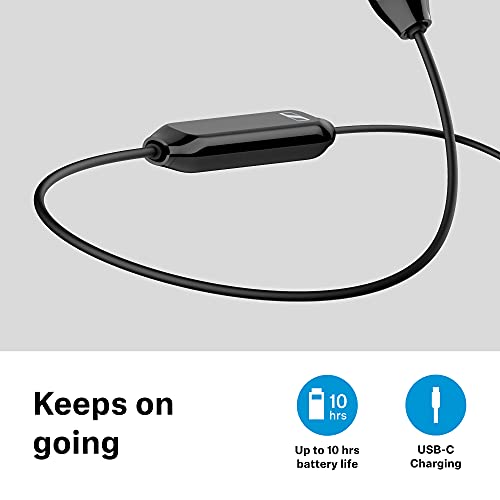 Sennheiser CX 150BT Bluetooth 5.0 Wireless Headphone - 10-hour Battery Life, USB-C Fast Charging, Two Device Connectivity - White (CX 150BT White)