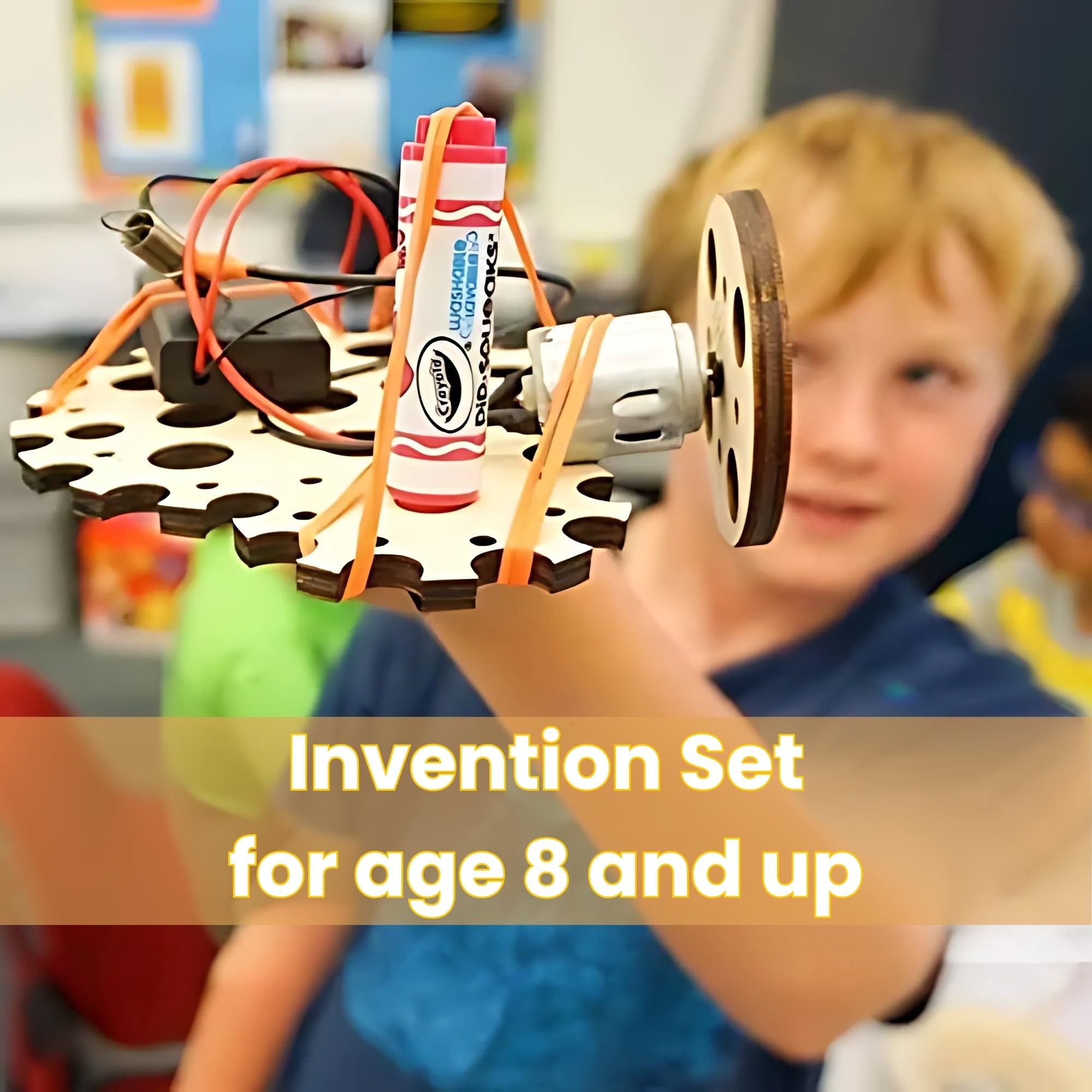 Tinkering Labs Robotics Engineering Kit | Designed by Scientists in USA | 50+ Parts | 10+ STEM Projects For Kids 8-12 | Learn Electronics, Science | Grow Creativity, Grit | Great DIY Inventor Toy Gift