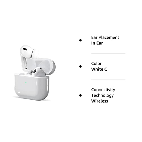Bluetooth 5.3 Air Pro Wireless Earbuds, Bluetooth Headphones with Microphone,IPX7 Waterproof Touch in-Ear Sports Earbuds, 30H Playtime, Noise Cancelling Stereo Earphones for Sports and Work(2022)