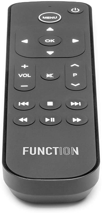 Function101 F101-ATVRM 3-Pack | Replacement Button Remote for Apple TV | Infrared Connectivity | 2 AAA Batteries Included
